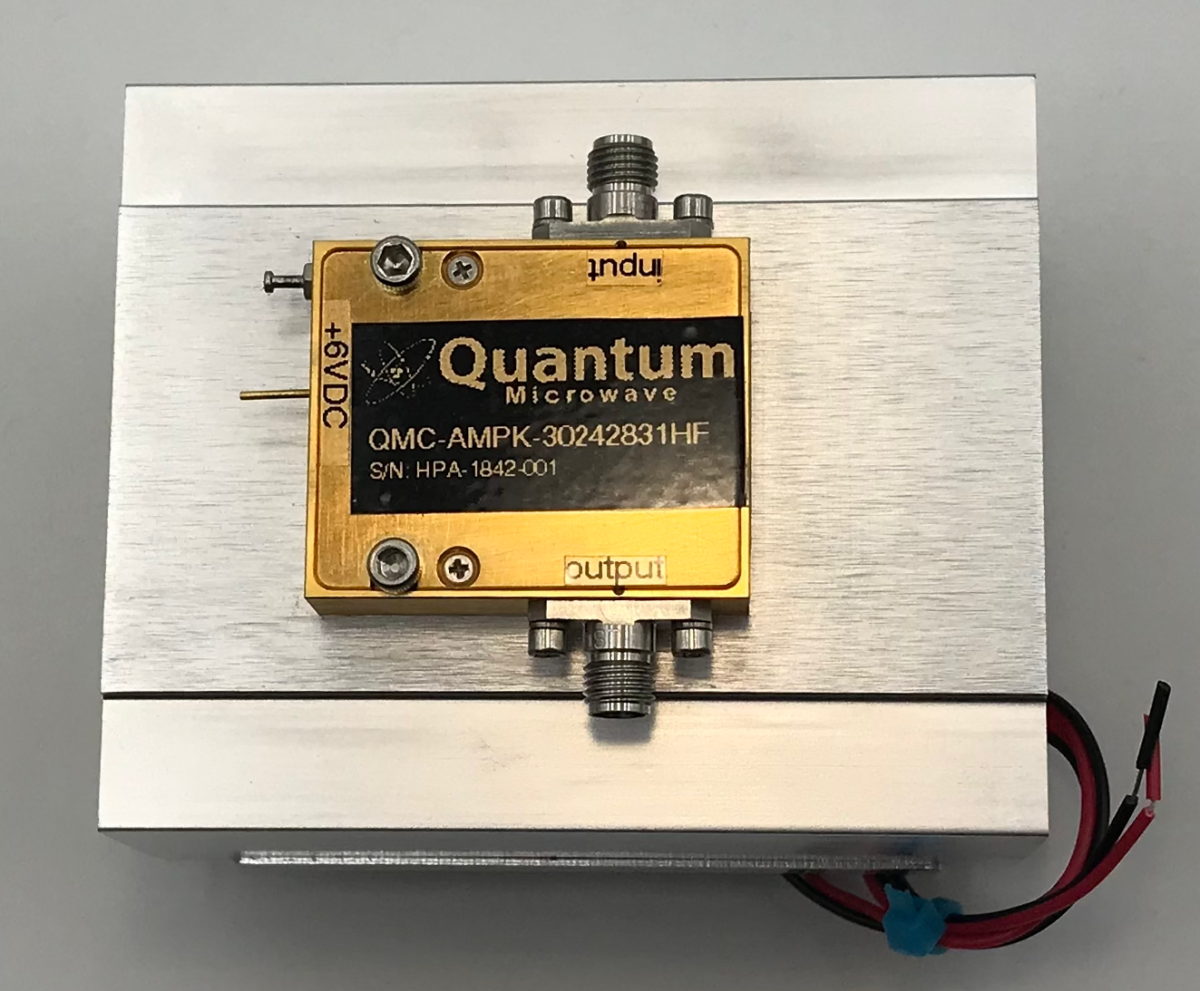 QMC-AMPK-30242831HF ==> Broadband High-Power Amplifier | 18 to 42 GHz ...