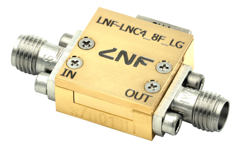 4-8 GHz Cryogenic Low Noise Amplifier: LNF-LNC4_8F_LG – Quantum Microwave