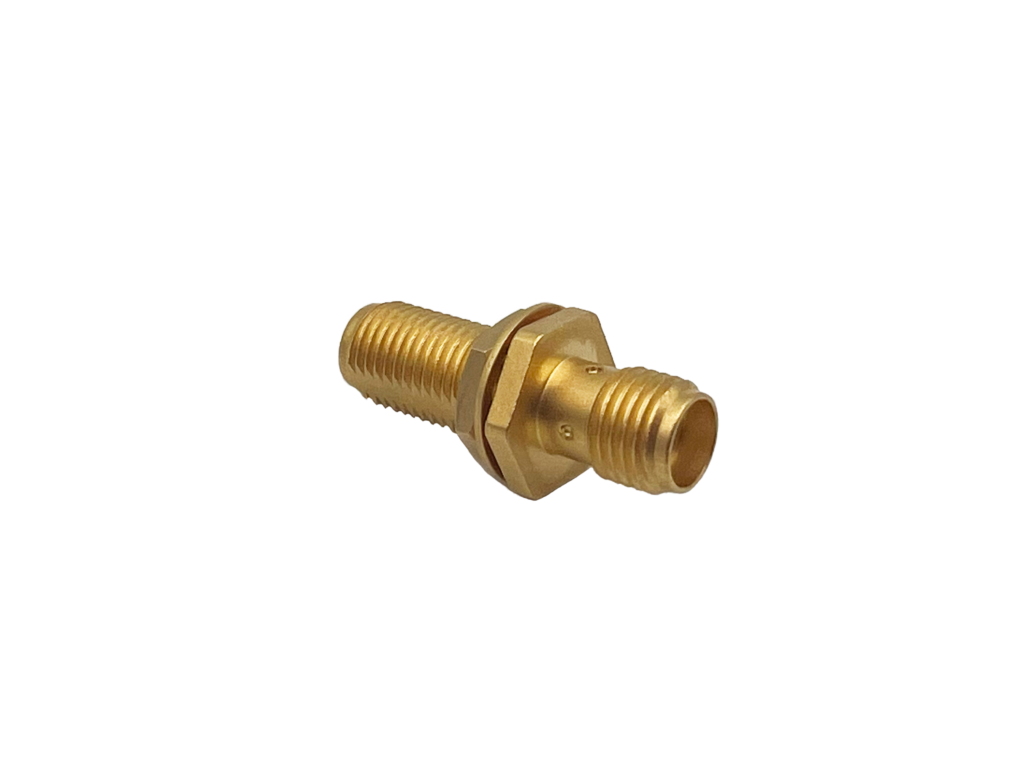 QMC-CRYOCON-BLKSMAFTI ==> Non-Magnetic Cryogenic Bulkhead Connector or ...