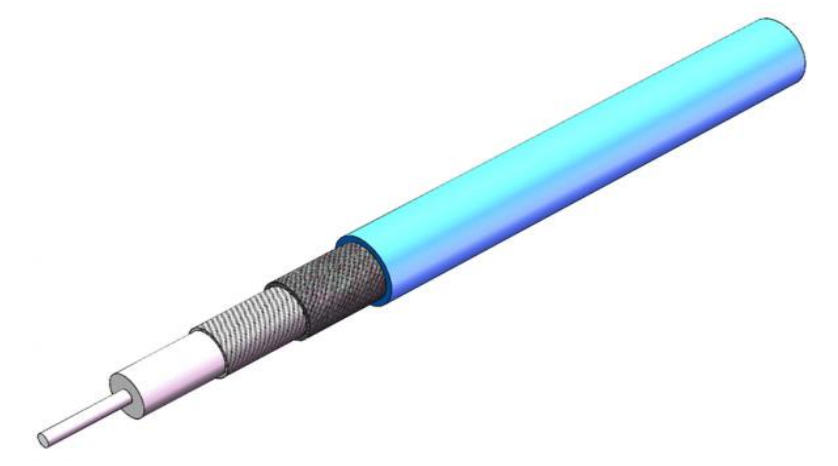 EZ-FLEX.405-CU ==> 50Ω custom coax cable assemblies with silver plated ...